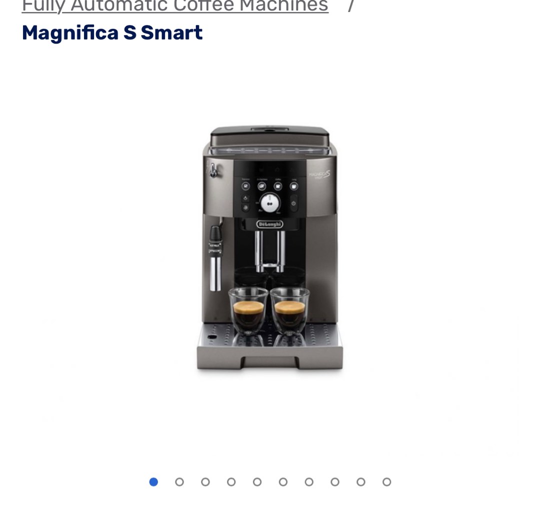 DeLonghi Magnifica S Smart Fully Automatic Coffee Machines, TV & Home ...