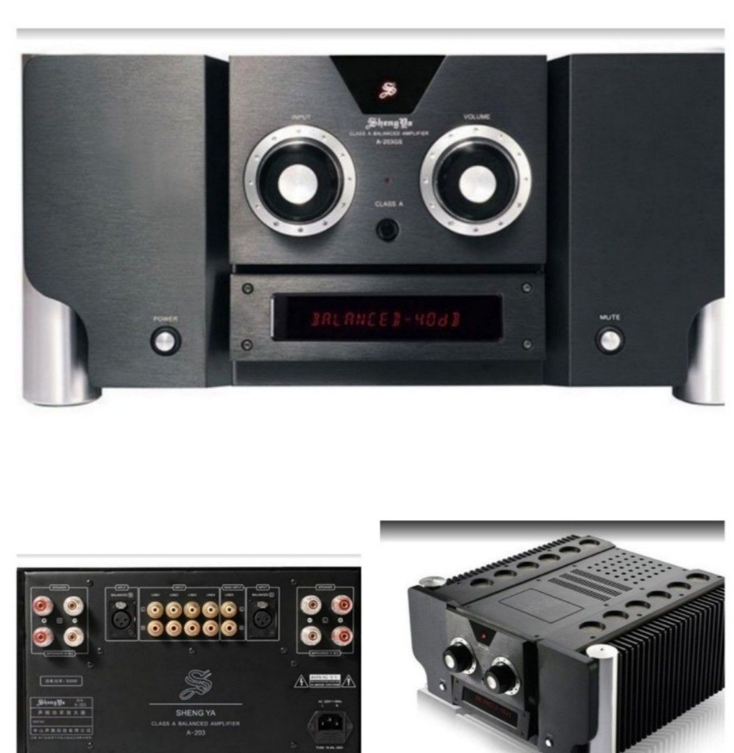 DEMO UNIT! Shengya A-203GS Intergrated /Pure Power Amplifier Fully ...