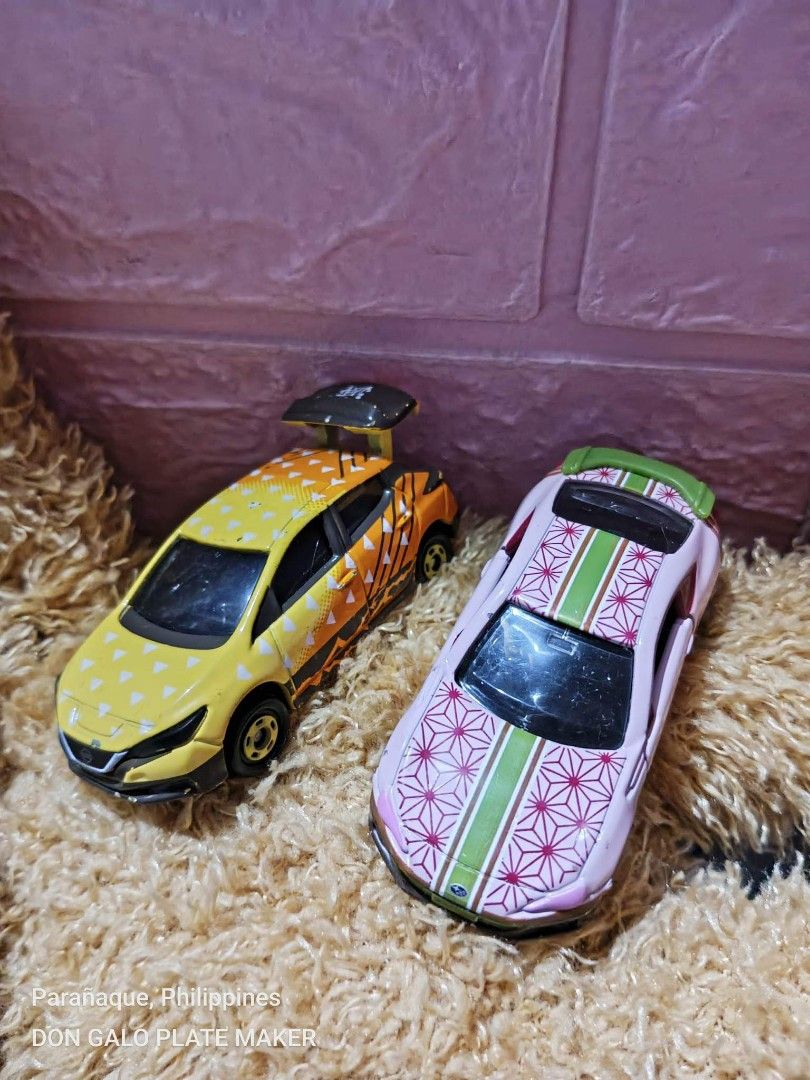 Demons slayer cars bakal tomica, Hobbies & Toys, Toys & Games on Carousell