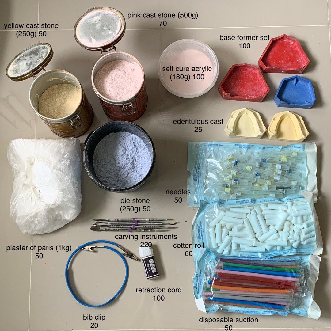 dental materials, Health & Nutrition, Medical Supplies & Tools on Carousell