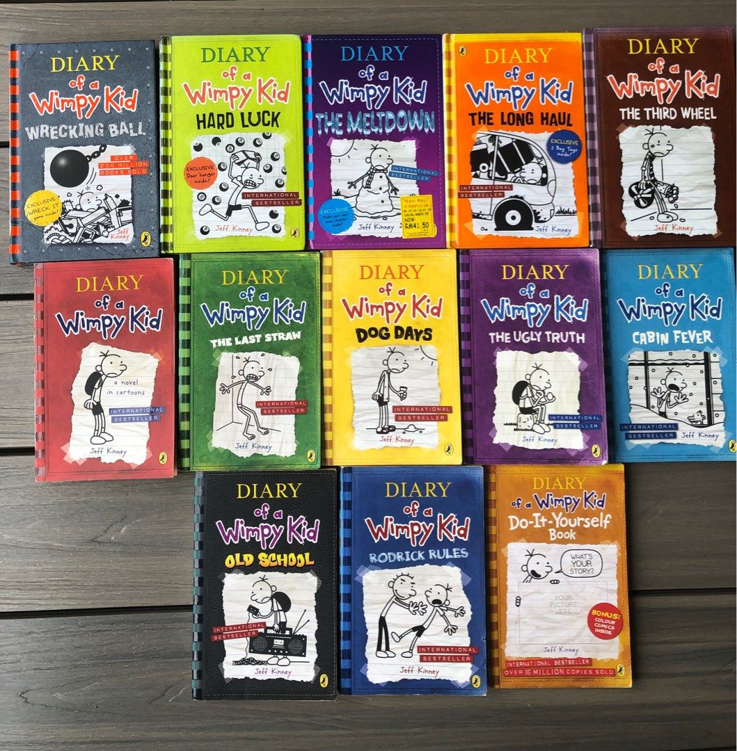Diary of a Wimpy Kid, Hobbies & Toys, Books & Magazines, Children's ...