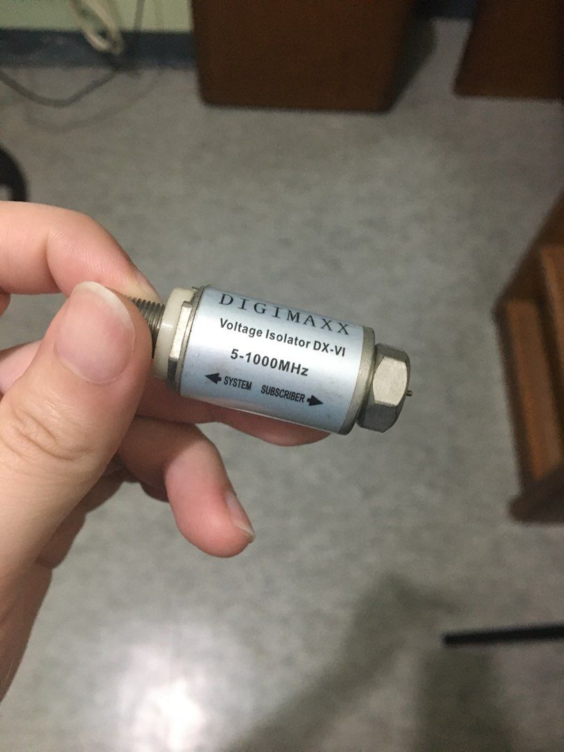 DIGIMAXX Cable Voltage Isolator 5-1000MHz, TV & Home Appliances, TV ...