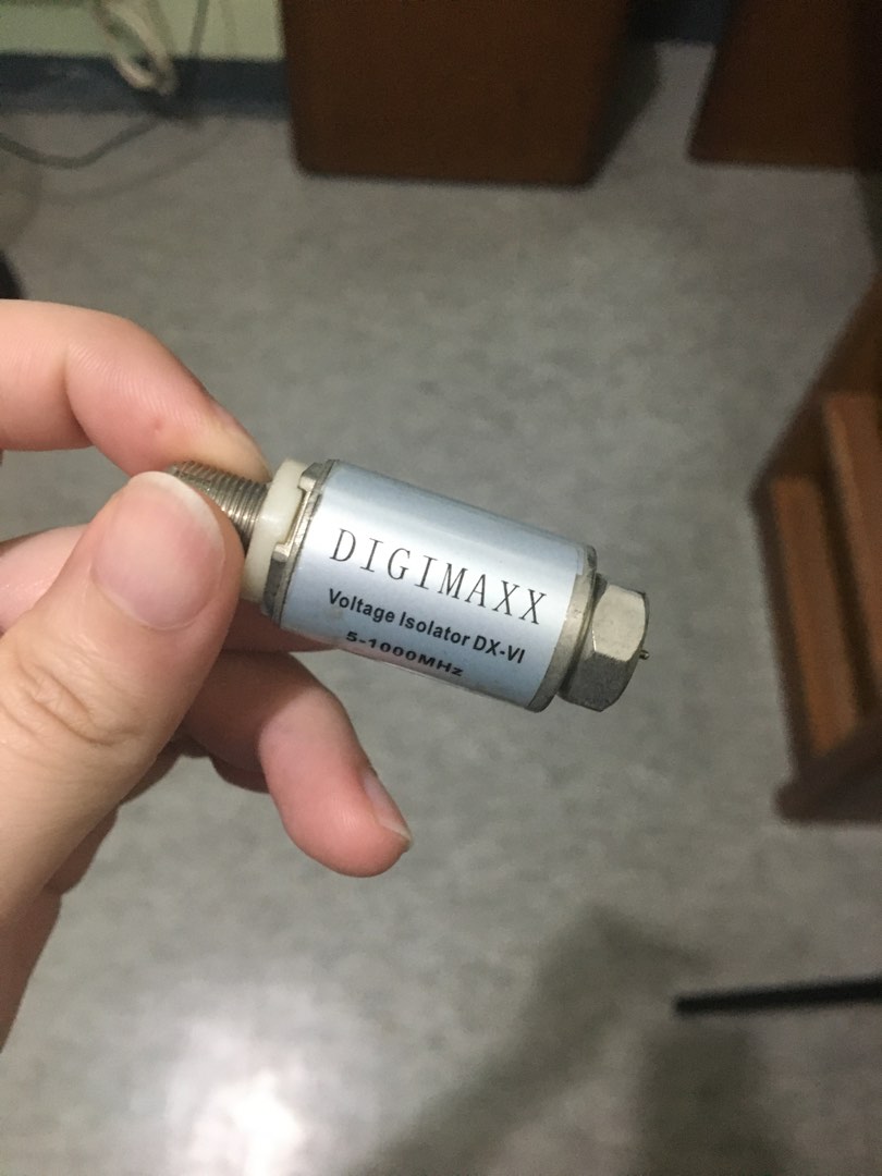 DIGIMAXX Cable Voltage Isolator 5-1000MHz, TV & Home Appliances, TV ...