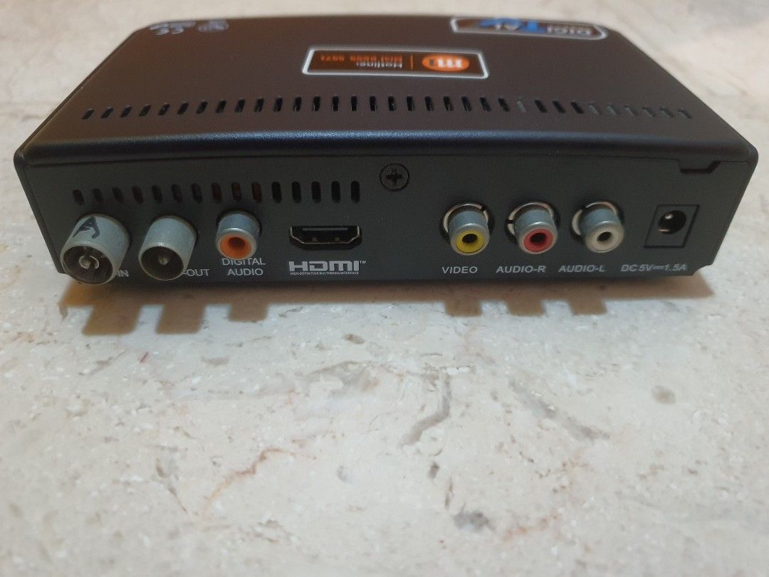Digital TV setup box, TV & Home Appliances, TV & Entertainment, TV ...