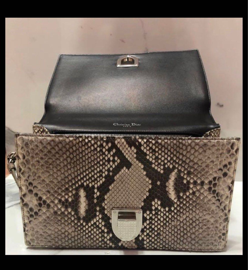 Dior Python Skin, Luxury, Bags & Wallets on Carousell