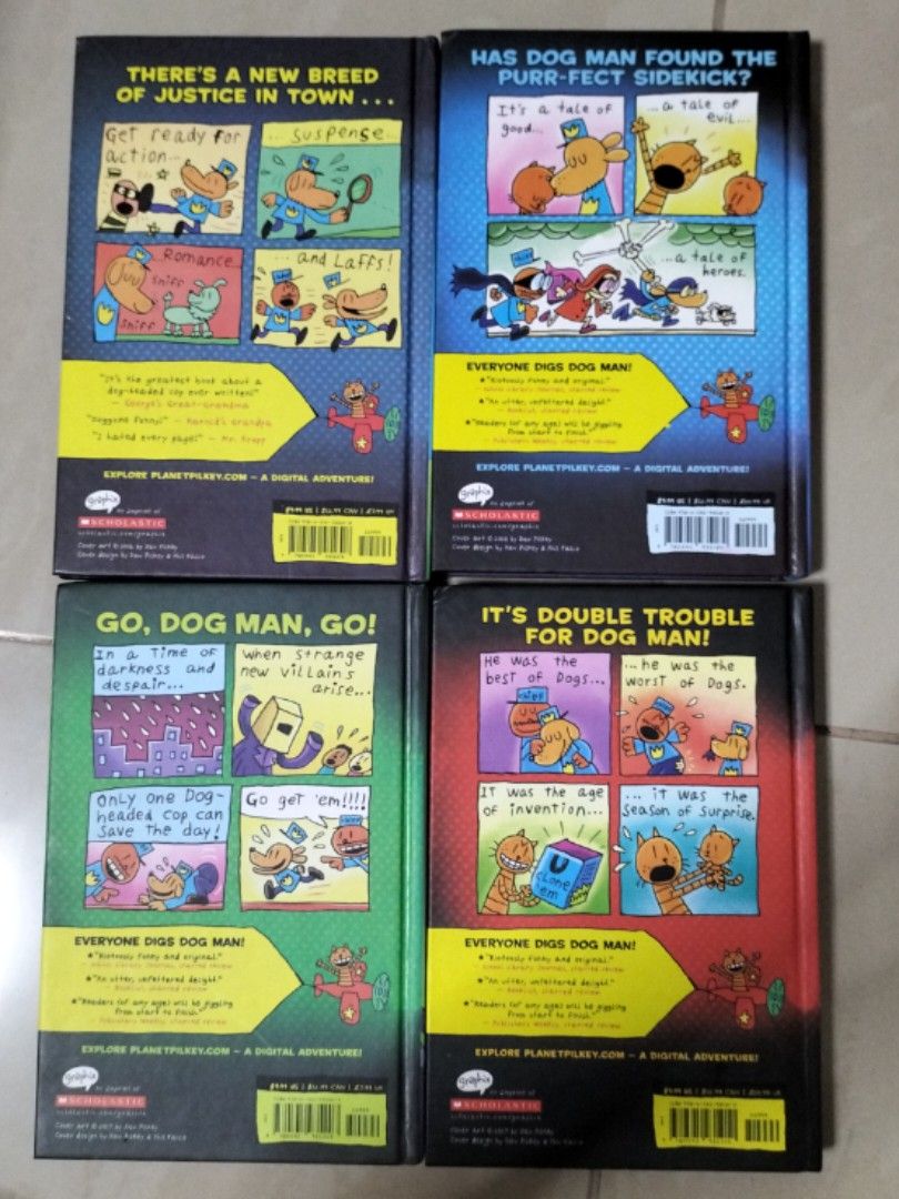 dog man hard cover, Hobbies & Toys, Books & Magazines, Comics & Manga ...
