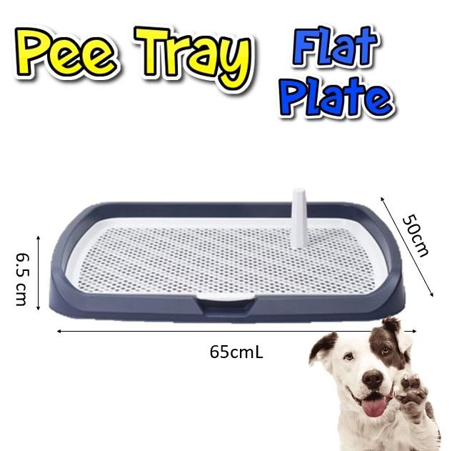 Dog Pee Tray with Pole Large Enclosed, Pet Supplies, Homes & Other Pet ...