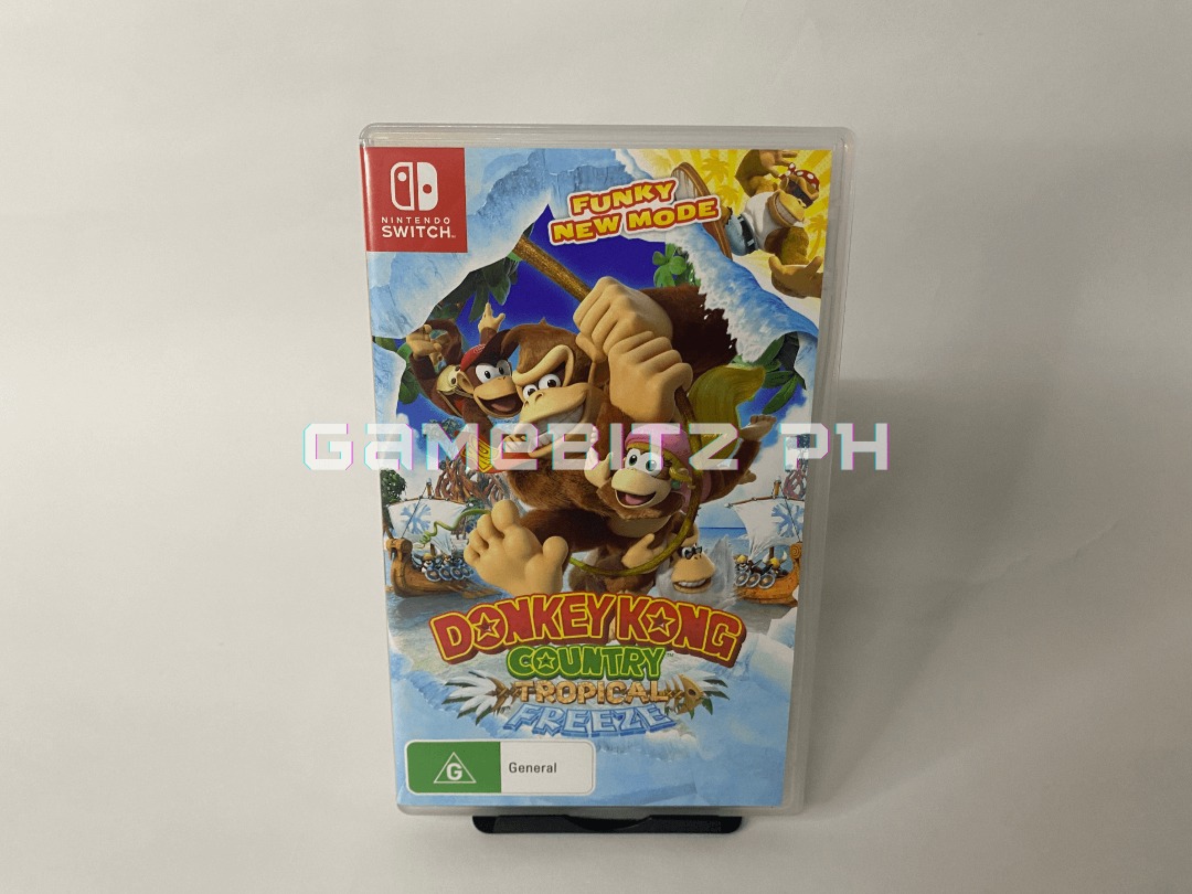 Donkey Kong Country Tropical Freeze Nintendo Switch Lite Oled Game ...