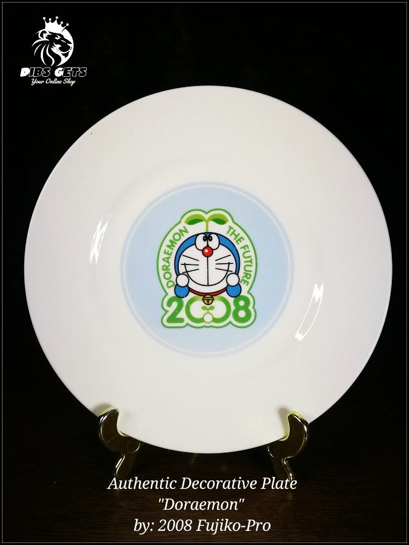 Doraemon, Authentic Decorative Plate, Hobbies & Toys, Memorabilia ...