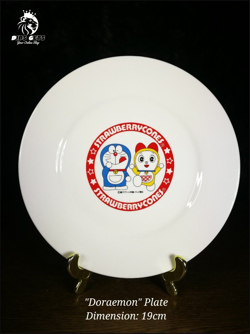 Doraemon, Plate, Hobbies & Toys, Memorabilia & Collectibles, Fan ...