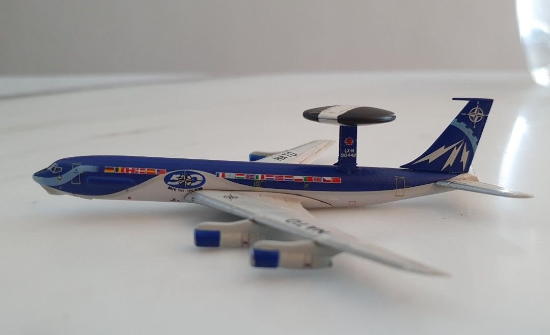 DRAGON WINGS 1/400 NATO AWACS E- 3A Sentry 50th Anniversary Livery ...