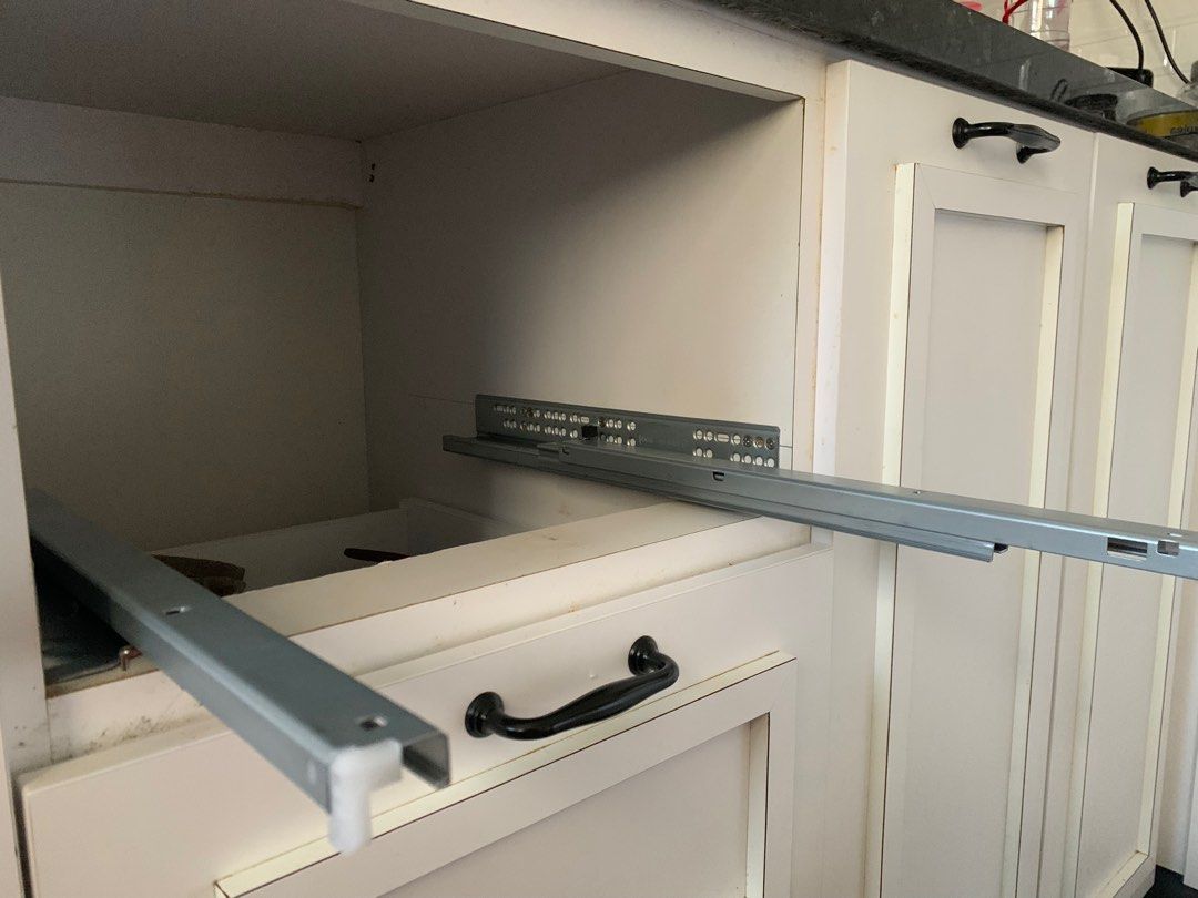 Drawer Slider Repair and Replacement Soft Closing, Furniture & Home ...