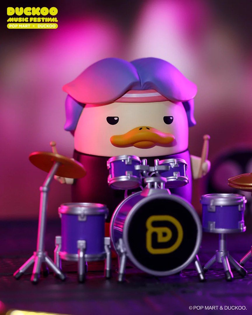 Duckoo Music Festival Full Set SEALED POP MART blind box (ready stocks ...