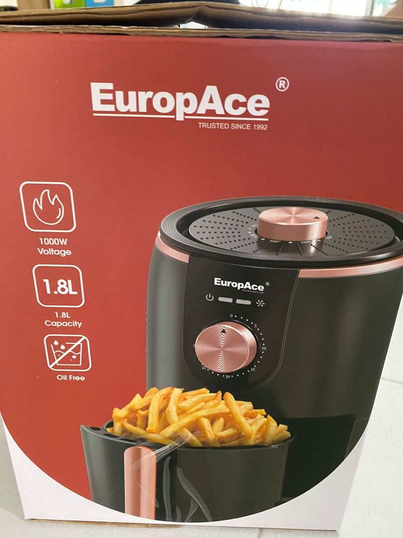 EuropAce 1.8L Air Fryer (EAF 3181Y), TV & Home Appliances, Kitchen ...