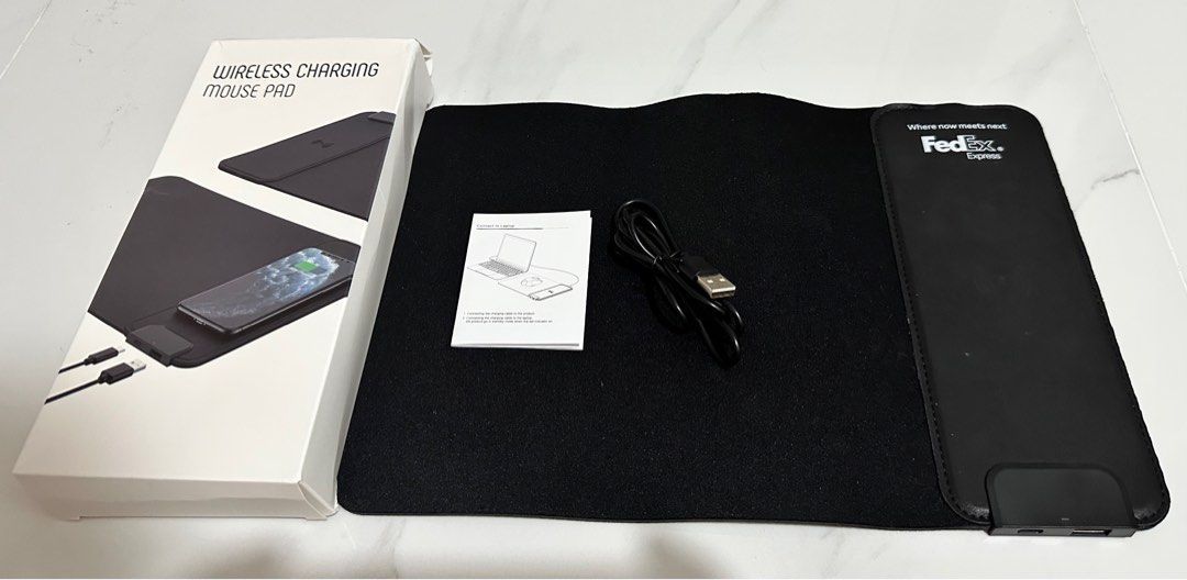 FedEx Wireless Charging Mouse Pad, Mobile Phones & Gadgets, Mobile ...