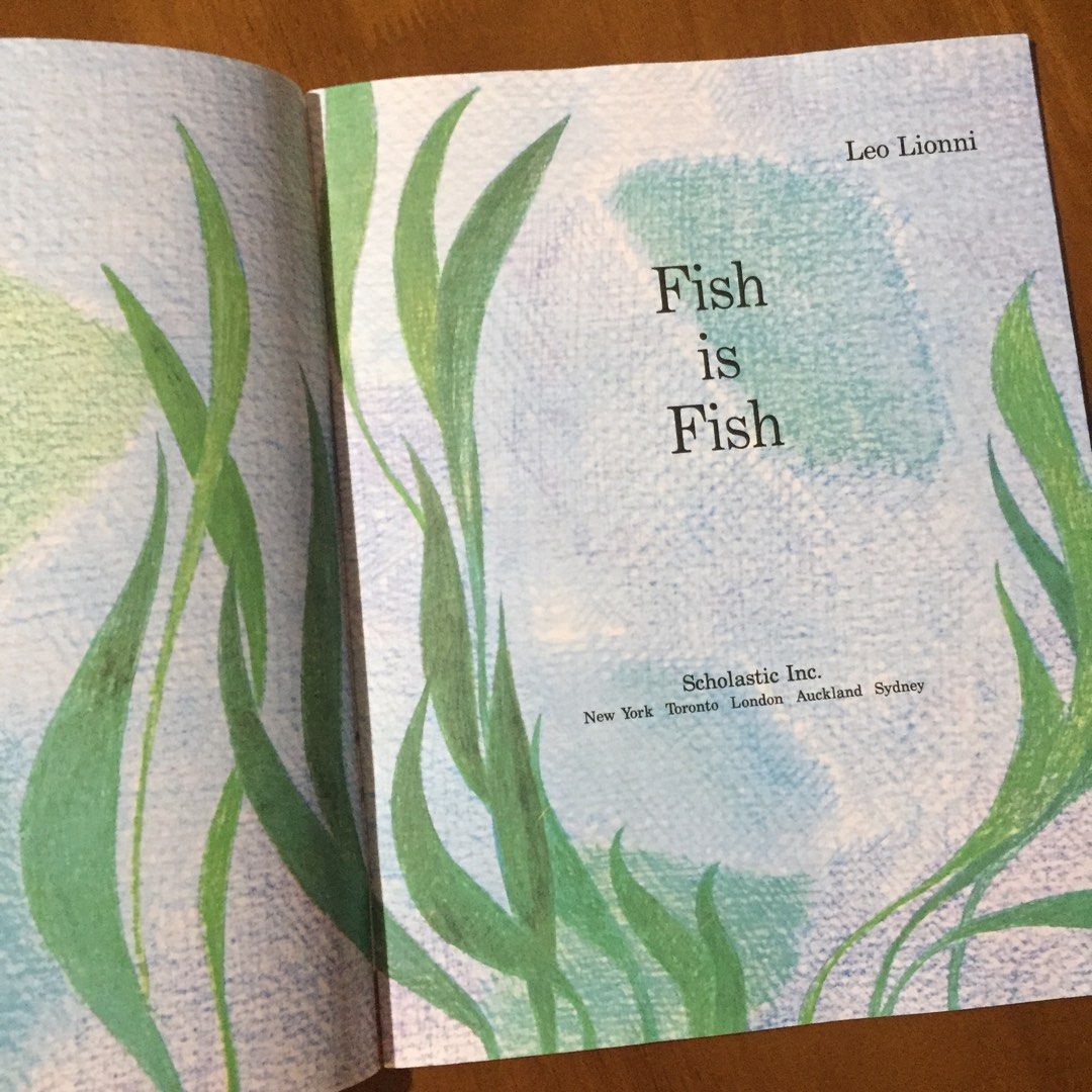 Fish Is Fish by Leo Lionni, Hobbies & Toys, Books & Magazines, Children ...