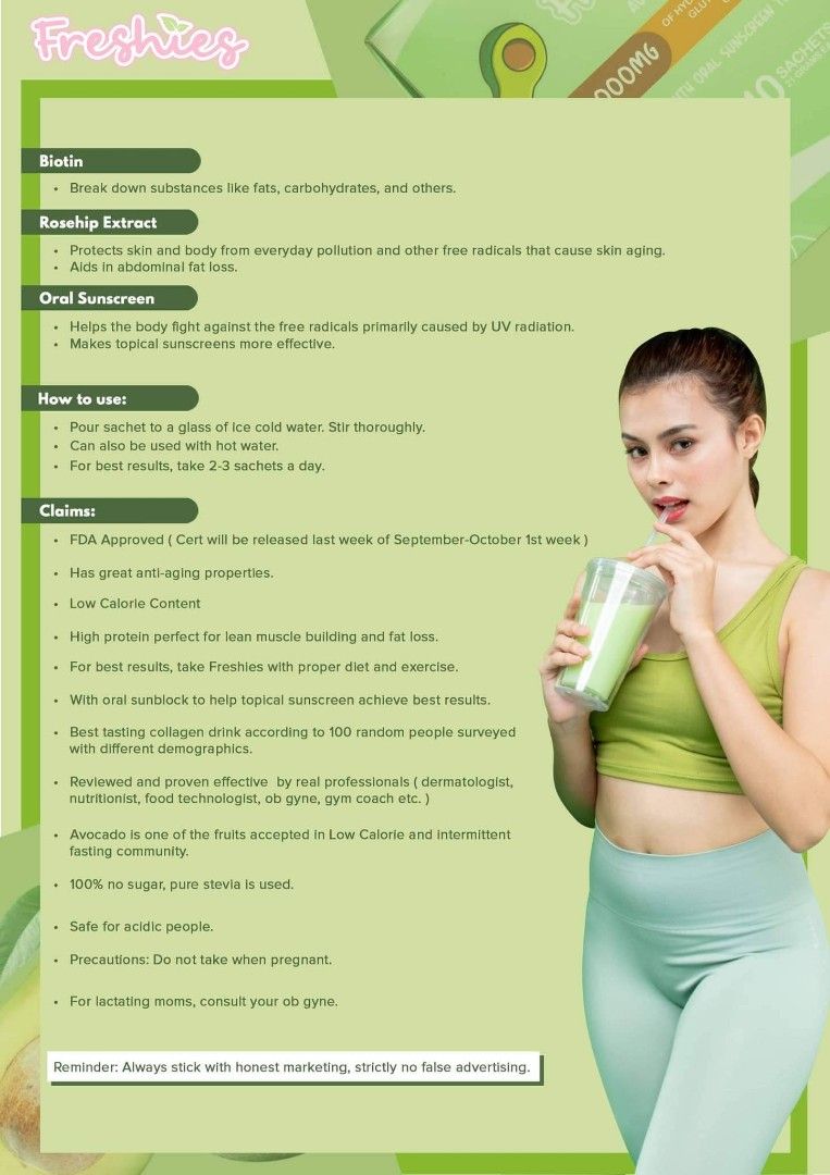 Freshies Avocado by Jujuglow, Food & Drinks, Other Food & Drinks on ...
