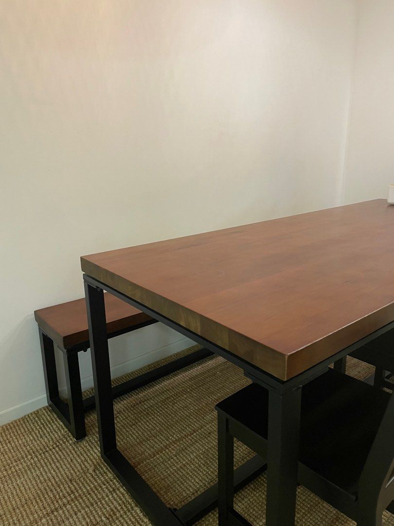 Full Dining Table Set, Furniture & Home Living, Furniture, Tables ...