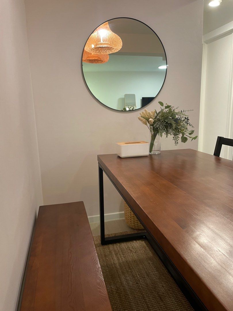 Full Dining Table Set, Furniture & Home Living, Furniture, Tables ...