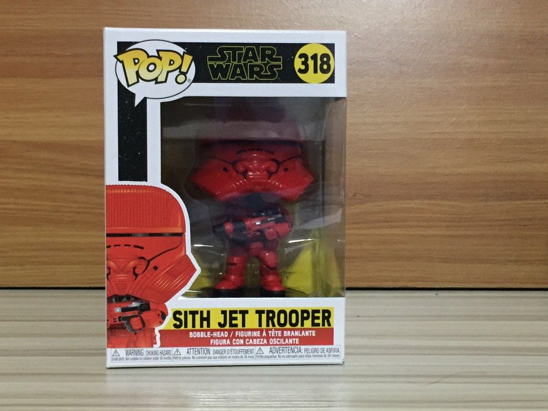 Funko POP! Sith Jet Trooper Star Wars #318, Hobbies & Toys, Toys ...