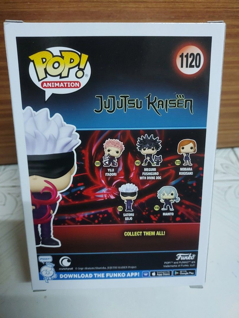 Funko Satoru Gojo Jujutsu Kaisen, Hobbies & Toys, Toys & Games on Carousell