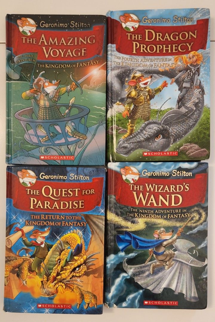 Geronimo Stilton Hard Cover books, Hobbies & Toys, Books & Magazines ...