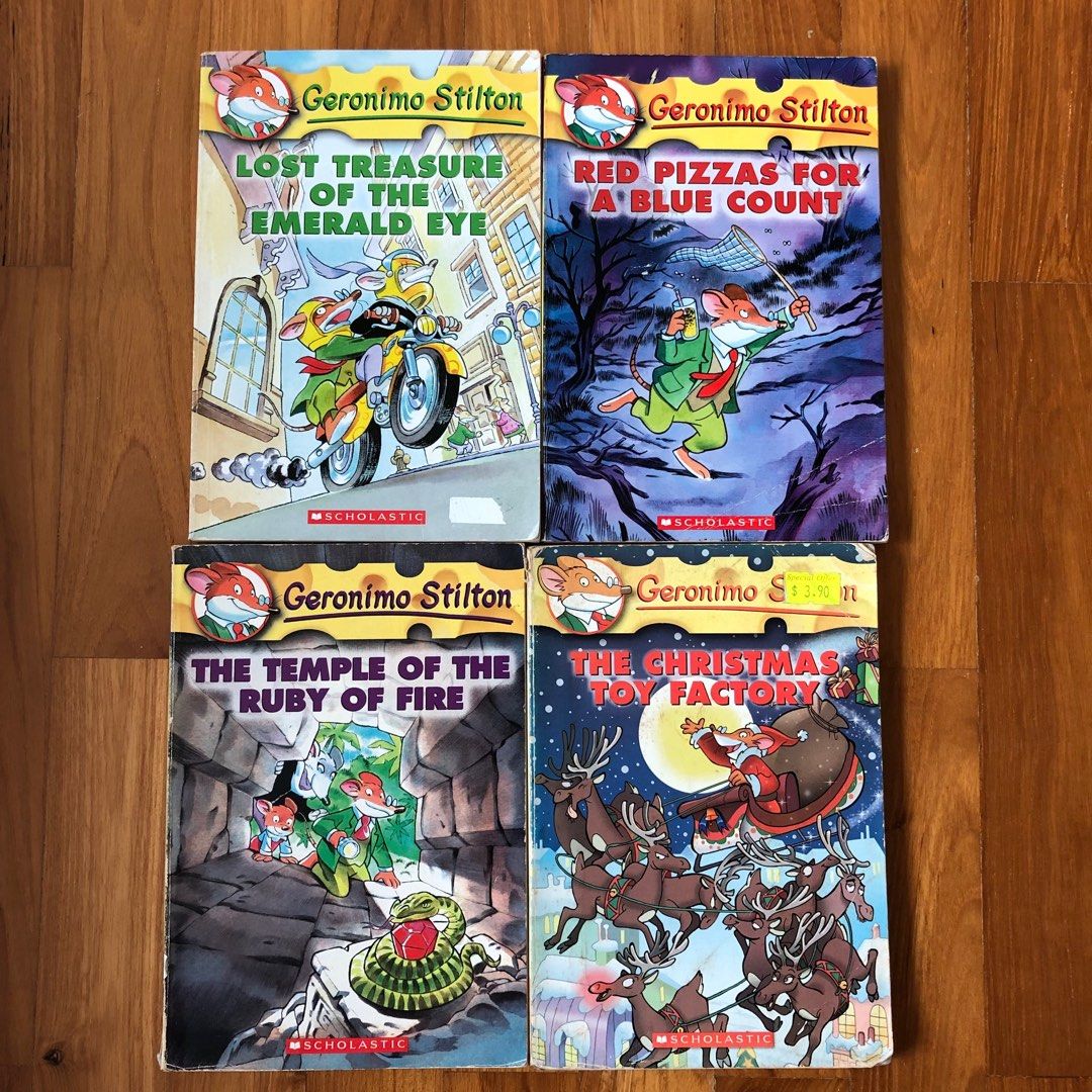 Geronimo Stilton Thea Stilton Diary of a Wimpy Kid story books suitable ...