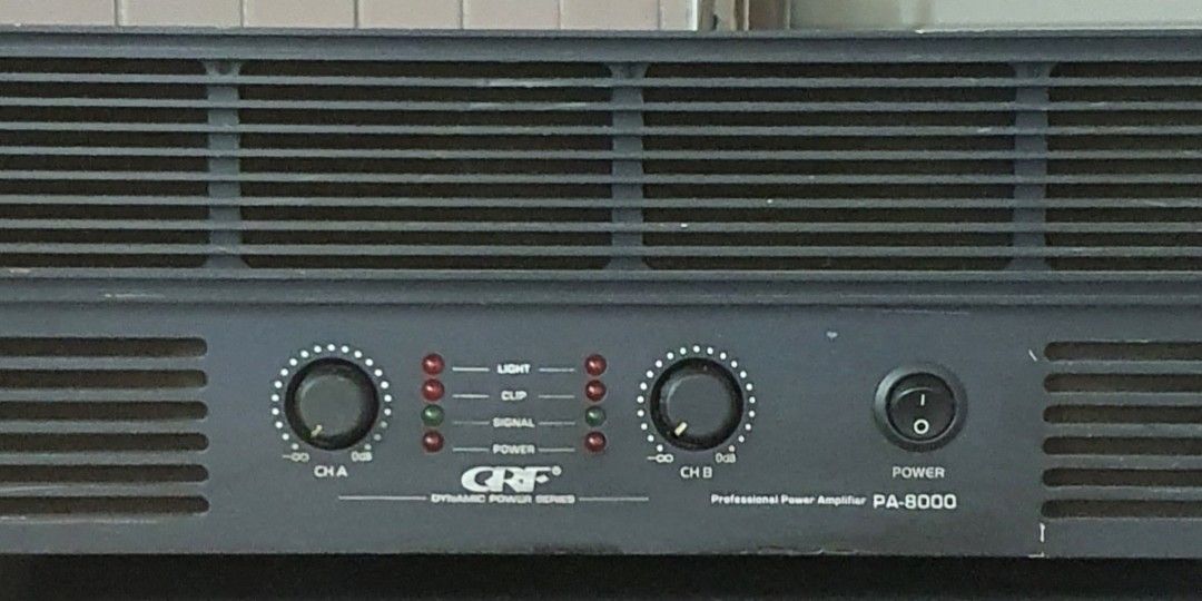 GRF Power amplifier PA-8000, Hobbies & Toys, Music & Media, Musical ...