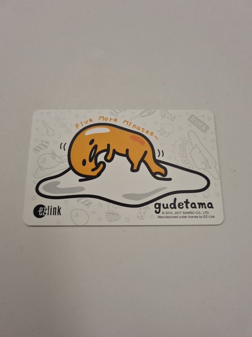 Gudetama ezlink card, Everything Else on Carousell