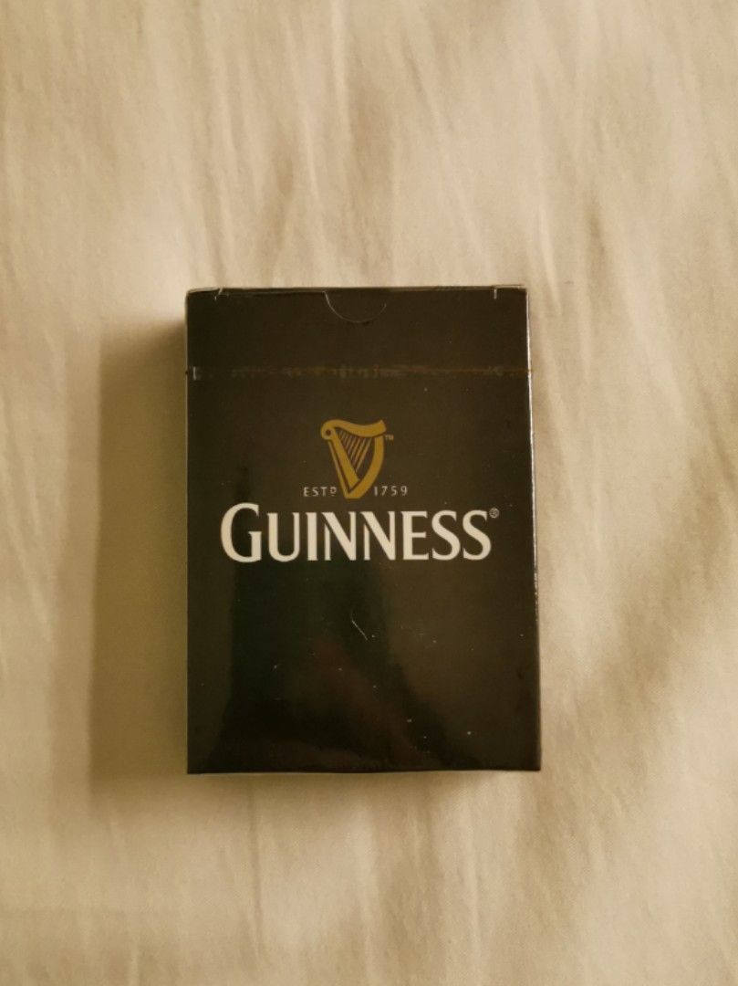 Guinness Playing Cards, Hobbies & Toys, Toys & Games on Carousell