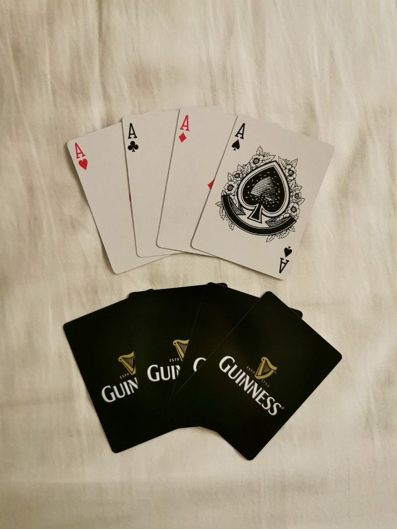 Guinness Playing Cards, Hobbies & Toys, Toys & Games on Carousell