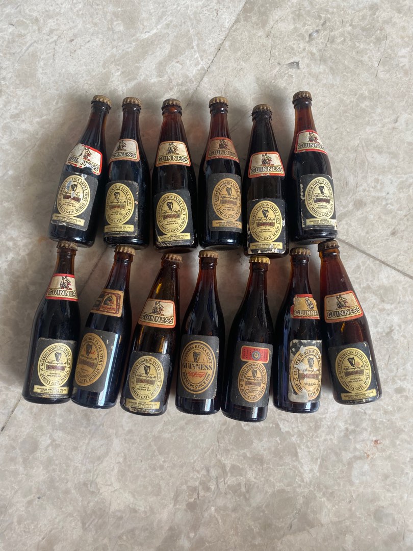 Guinness stout mini bottles, Hobbies & Toys, Memorabilia & Collectibles ...