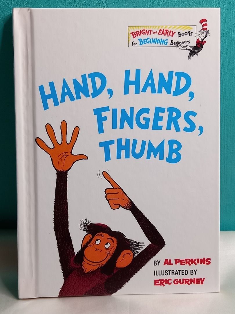 Hand, Hand, Fingers, Thumb Book by Al Perkins Hardbound (Bright and ...