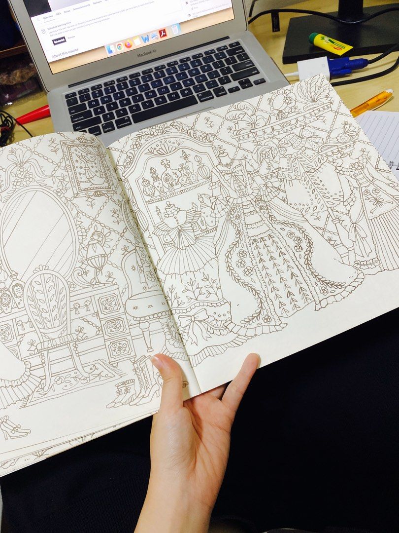 Coloring Book - Romantic Country by Eriy - Fantasy / Fairytale Themes ...