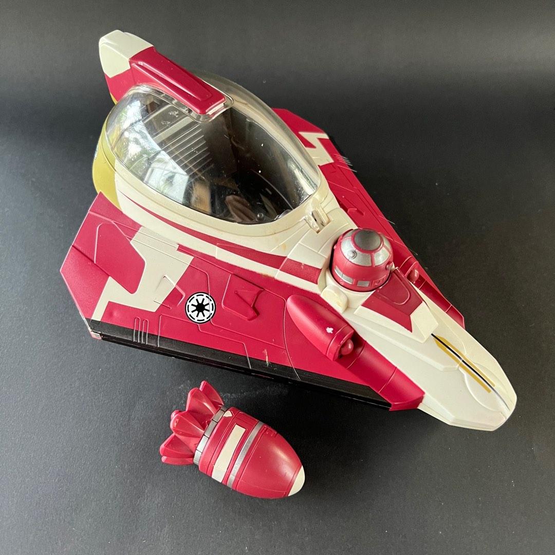 Hasbro Galactic Heroes Star Wars Obi Wan Starfighter, Hobbies & Toys ...