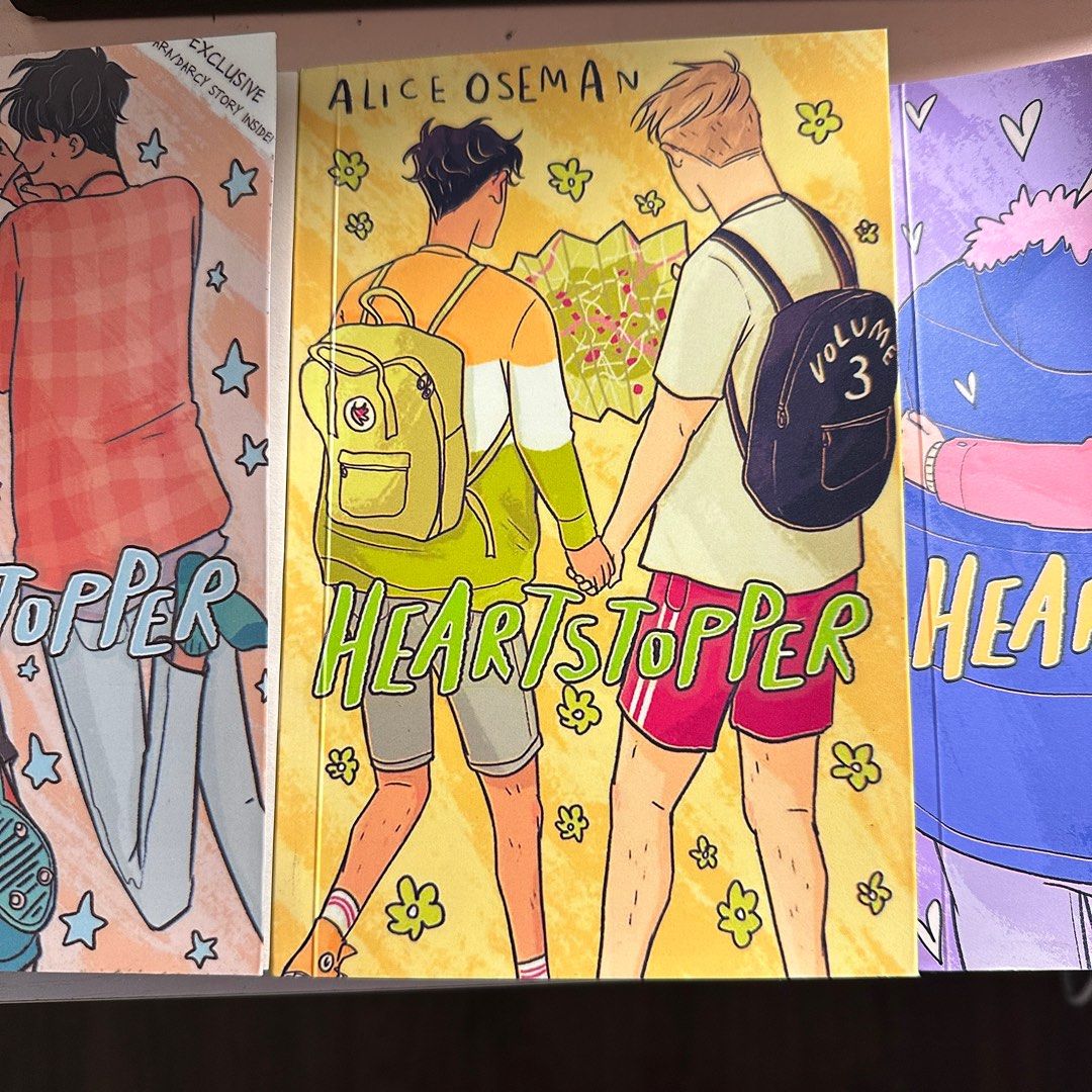 Heartstopper volume 3 REPRINT good condition, Hobbies & Toys, Books ...
