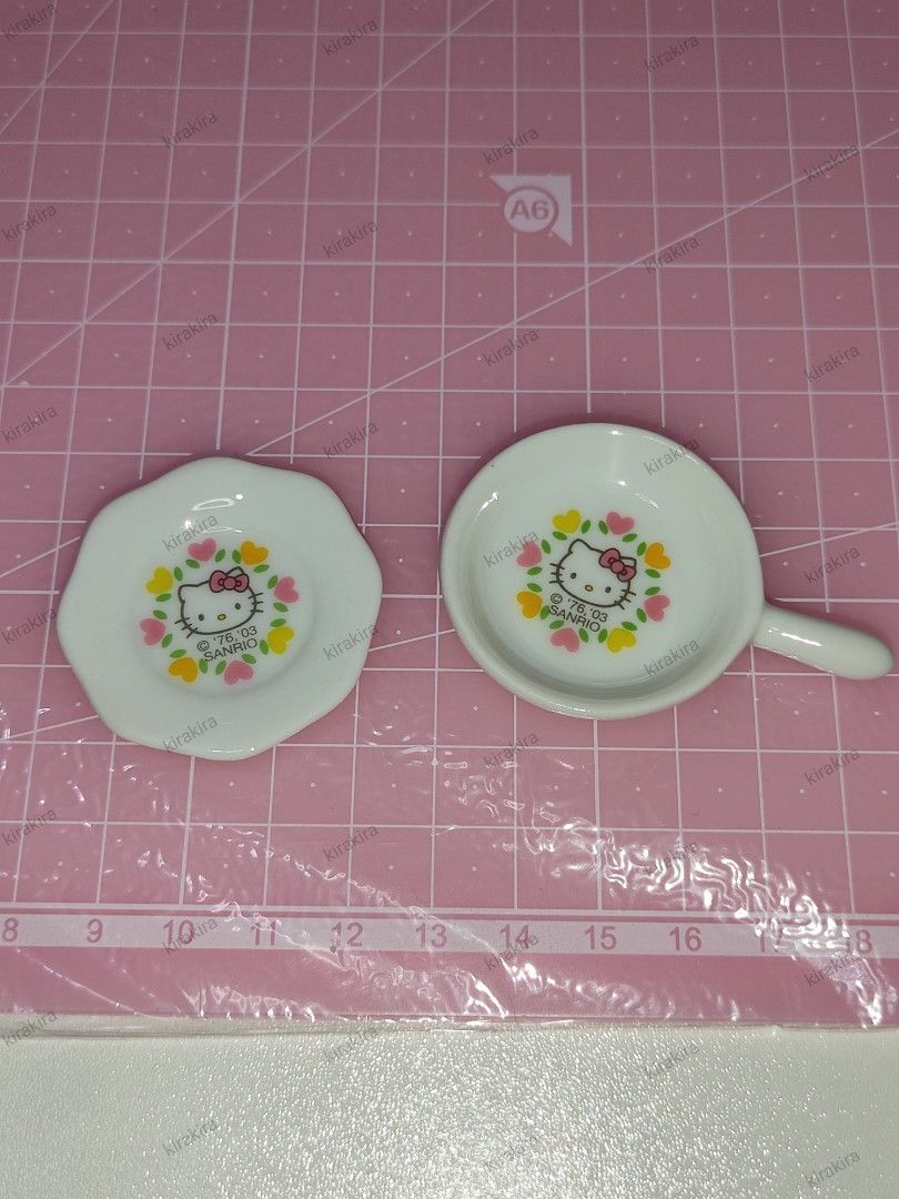 Hello Kitty Sanrio Mini Ceramic Kitchenware Set, Hobbies & Toys, Toys ...
