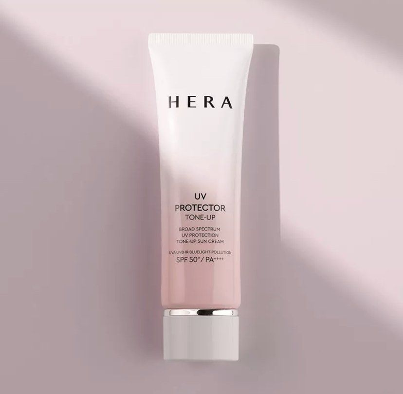 Hera UV Protector Tone Up Cream 50ml, Beauty & Personal Care, Face, Makeup on Carousell