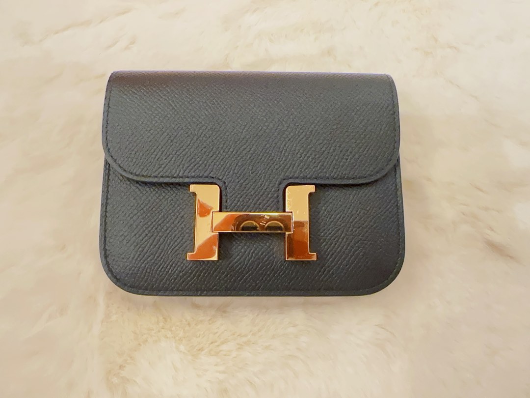 Hermes Mini Constance Slim, Luxury, Bags & Wallets on Carousell