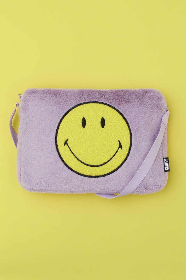 H&M x Smiley Laptop Case, Women's Fashion, Bags & Wallets, Cross-body ...