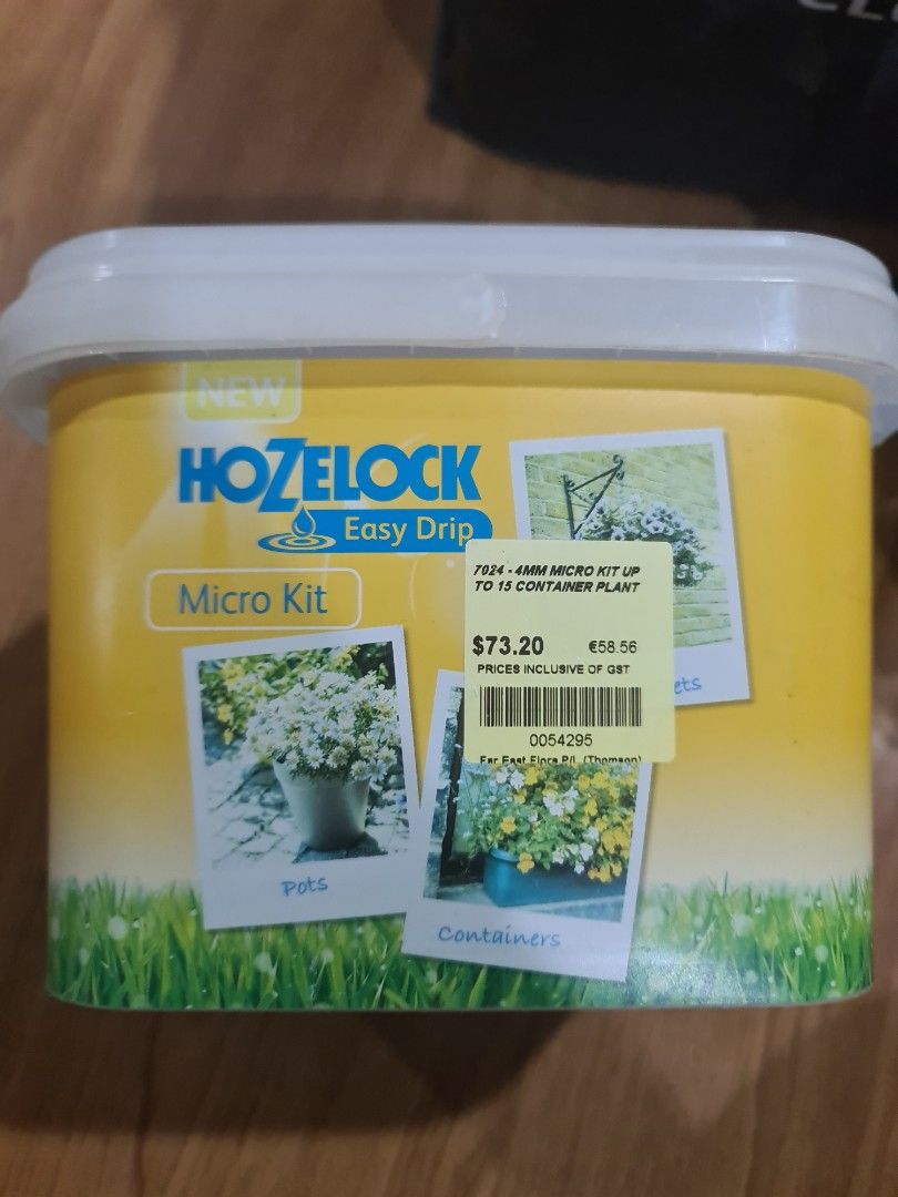 Hozelock Easy Drip Miceo kit, Furniture & Home Living, Gardening, Hose ...