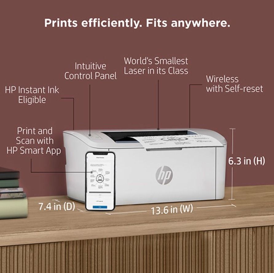 HP LaserJet Pro M111w Wireless Mono Laser Printer, Computers & Tech ...