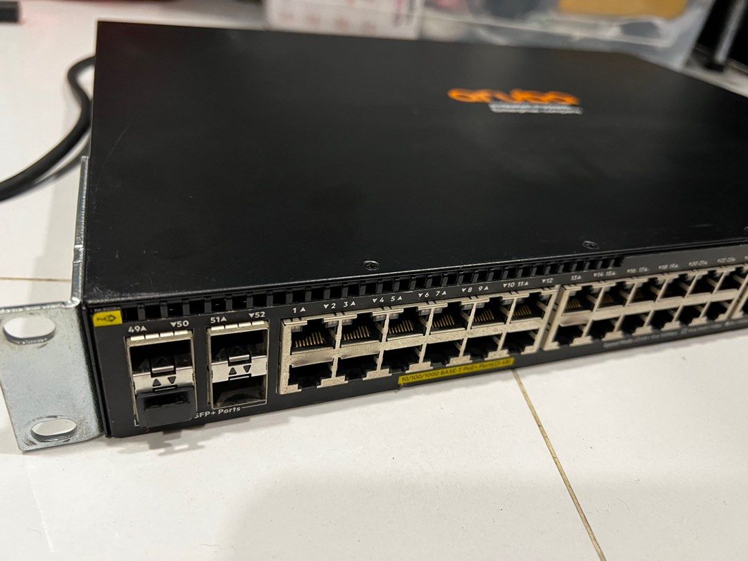 HP/Aruba 2930F JL558A PoE Switch, Computers & Tech, Parts & Accessories ...