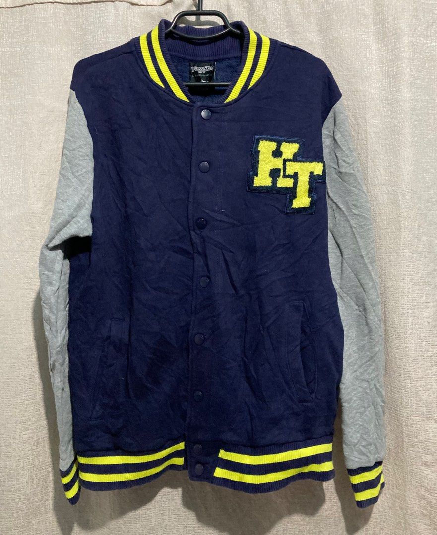 HT Varsity jacket, Men's Fashion, Coats, Jackets and Outerwear on Carousell
