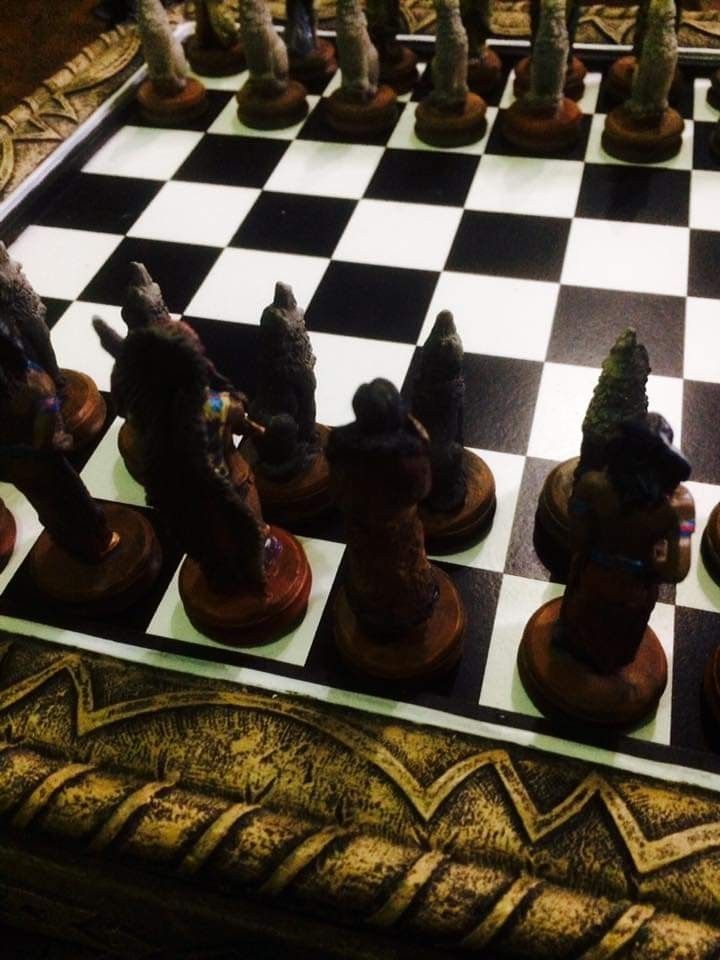 indian chess board, Hobbies & Toys, Memorabilia & Collectibles, Vintage ...