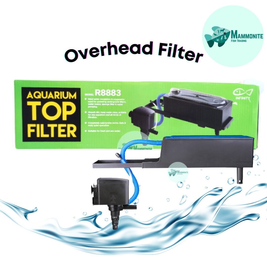 Infinity Aquarium Top Overhead Filter 30 Watts R8883 For 50 - 75 ...