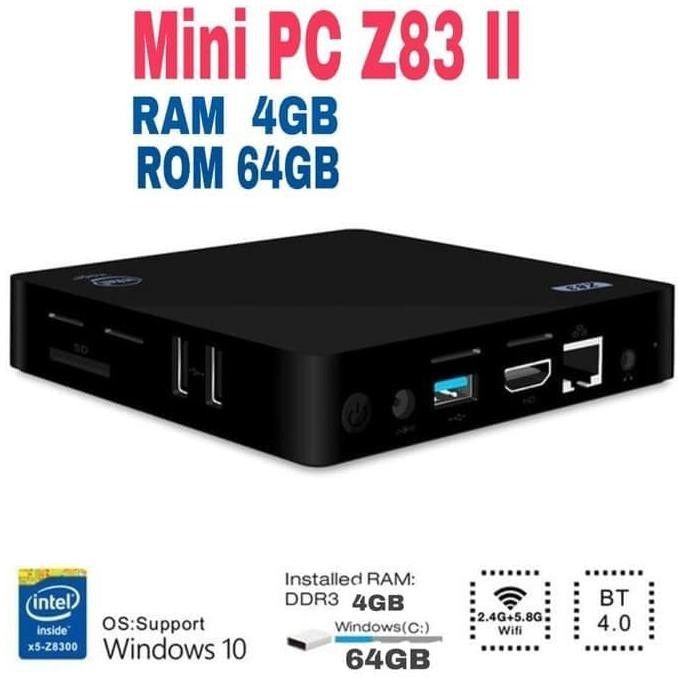 (先到先得)全新貨品、Intel Z83 II MINI PC intel atom Z8350 (4GB+64GB) Windows 10 ...