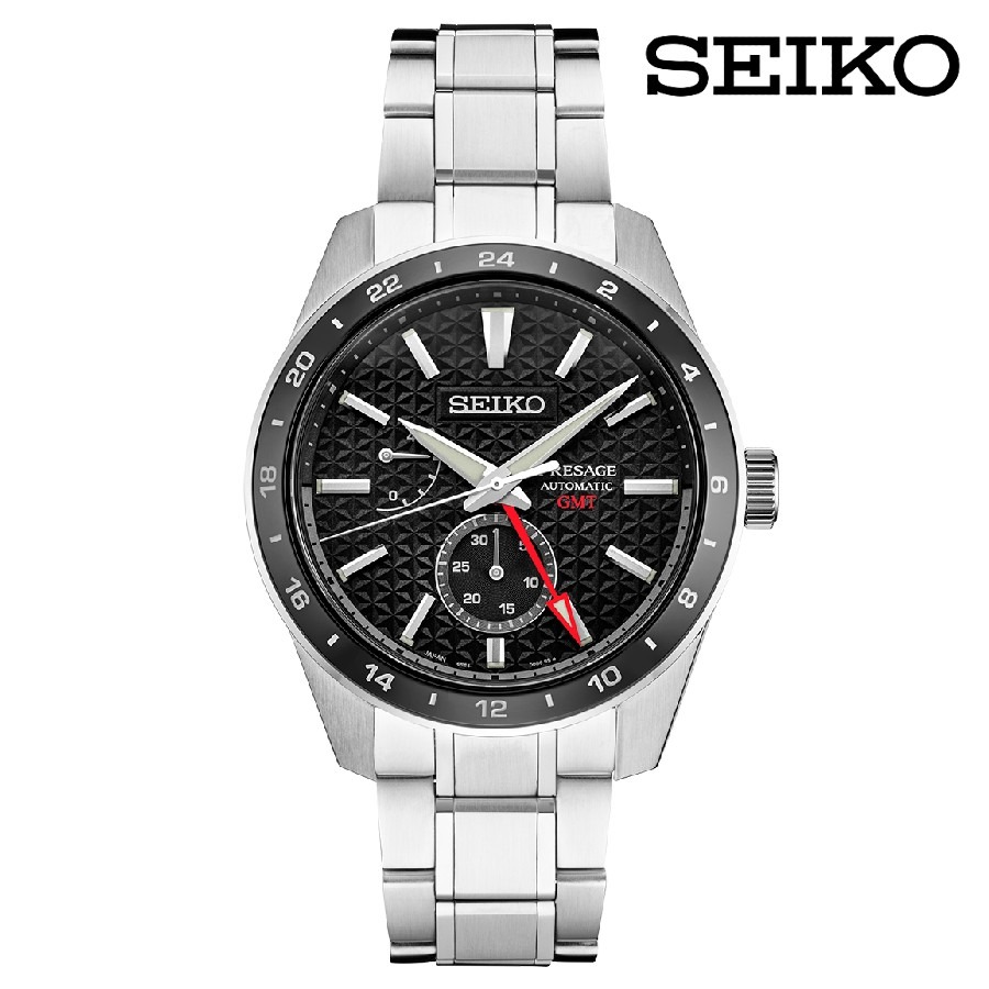 *JAPAN MADE* Seiko Presage Sharp Edge GMT SPB221J1 Automatic Men Watch ...