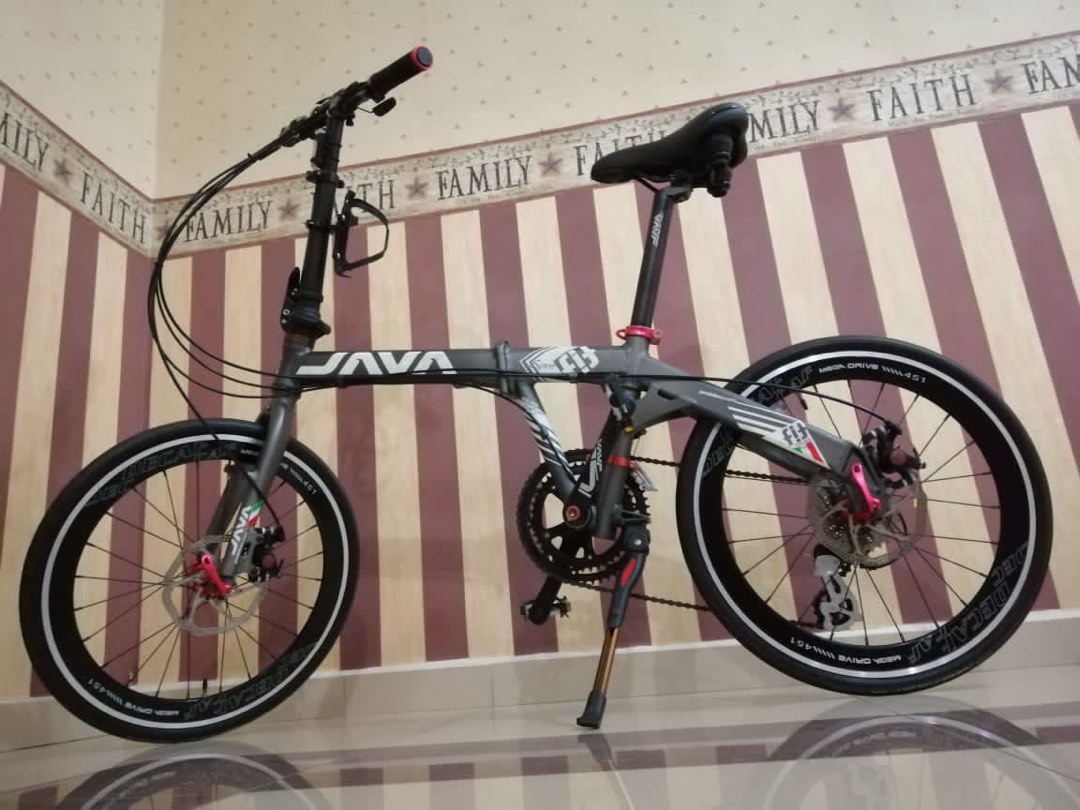java fit folding bike, Sports Equipment, Bicycles & Parts, Bicycles on ...
