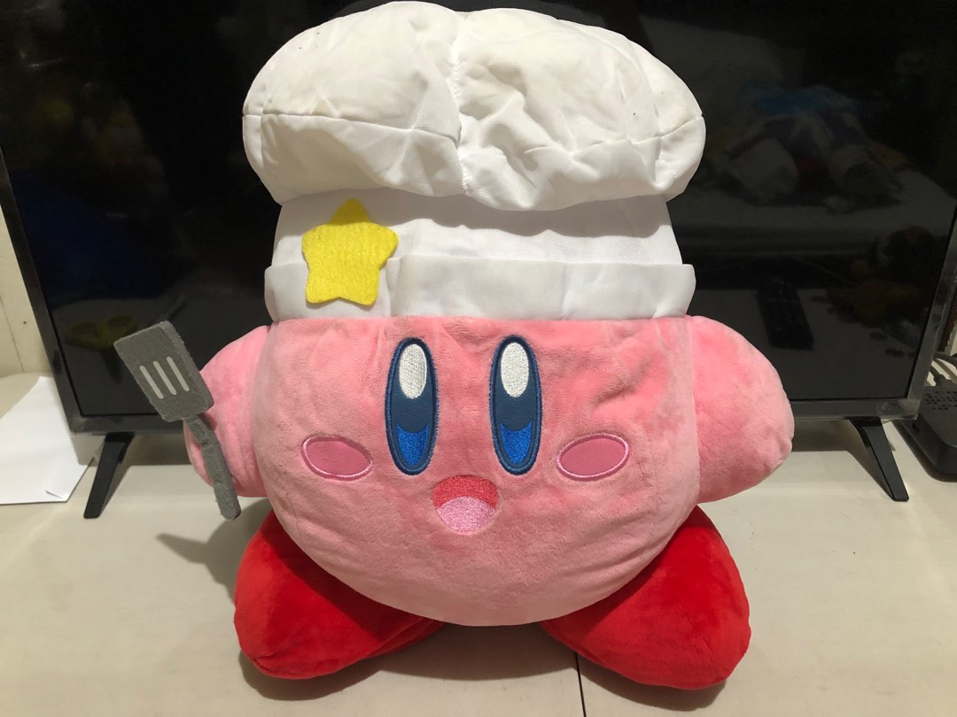 Kirby 15” Chef Plush, Hobbies & Toys, Toys & Games on Carousell
